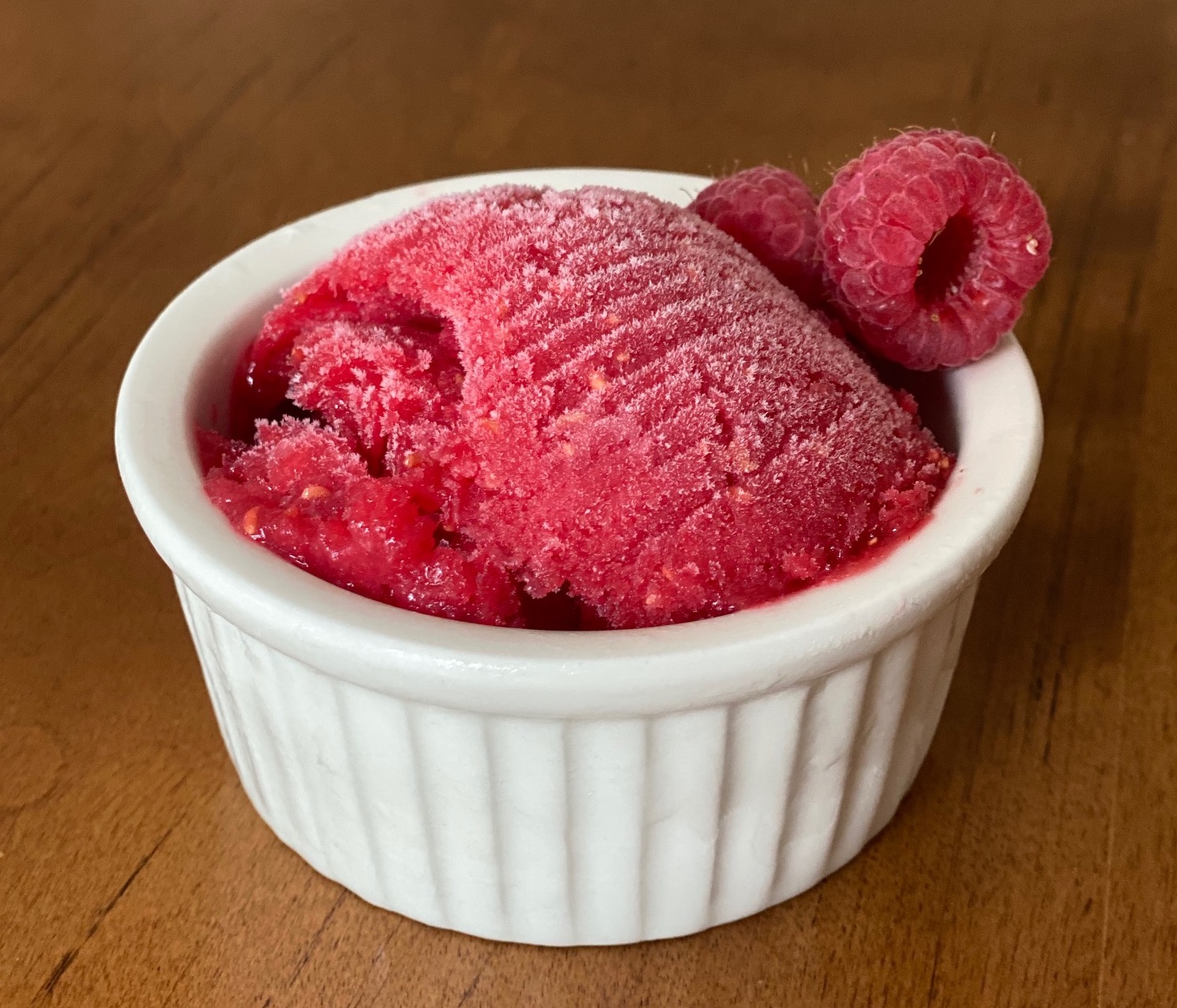 5 Ingredient Raspberry Sorbet | MO Wine